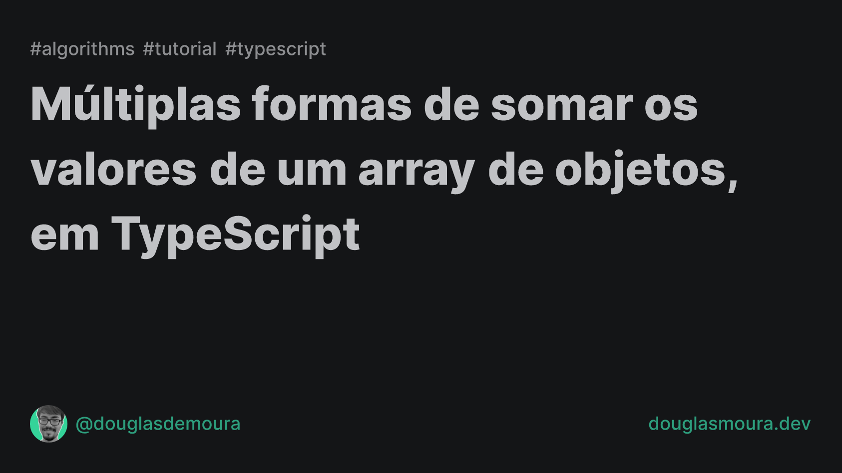 Múltiplas formas de somar os valores de um array de objetos, em ...